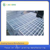 China OEM Ditch trench Galvanized Drain Covers Steel Grating for sale