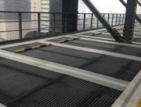 China Hot Dip Galvanized Steel Walkway Mesh Grating Grid for Parking Lot Flooring 25mm for sale