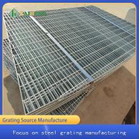 China Special Shaped Galvanized Steel Catwalk Grating Walkway for sale