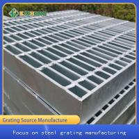 China Hot Dip Galvanized Heavy Steel Grating 100mm x 10mm High Load Capacity Walkway for sale
