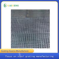 China Hot Dip Galvanized Steel Grating Platform Plate 50mm Cross Bar Spacing for High Altitude Industrial Use for sale