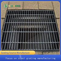 China Galvanized Trench Covers Steel Channel Drain Grates for sale