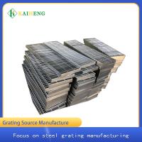 China Galvanized Trench Covers Steel Channel Drain Grates for sale