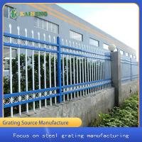 China High Strength Zinc Steel Pedestrian Guardrail Safety Railing 2 Beam 3 Beam for Stairs for sale