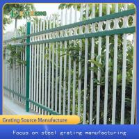 China High Strength Zinc Steel Pedestrian Guardrail Safety Railing 2 Beam 3 Beam for Stairs for sale