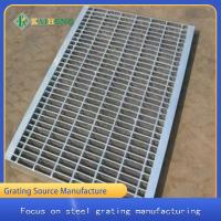 China Hot Dip Galvanized Steel Grating Trench Drain Cover Q235 for Subway Closure for sale