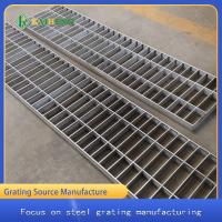 China Industrial Gutter drain Galvanized metal Steel Grating Cover Grids for sale