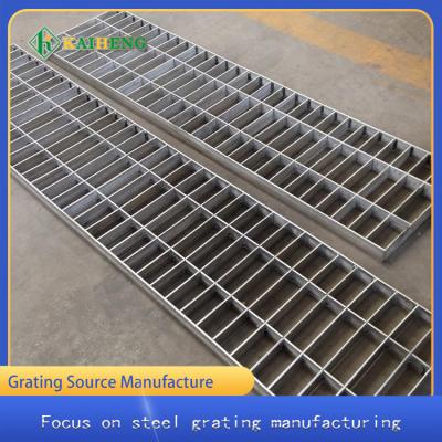 China Industrial Gutter drain Galvanized metal Steel Grating Cover Grids for sale