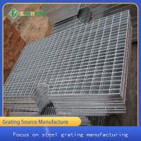 China Corrosion Resistant Welded Steel Grating Fence Q235 Hot Dip Galvanized 25x3mm for sale
