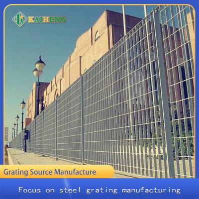 China Carbon Steel Q235 Hot Dip Galvanized Welded Mesh Fencing Grid 90mm Spacing Customized for sale