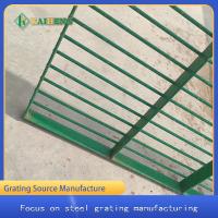 China Green Plastic Impregnated Metal Grid Floor Catwalk 100x200 for sale