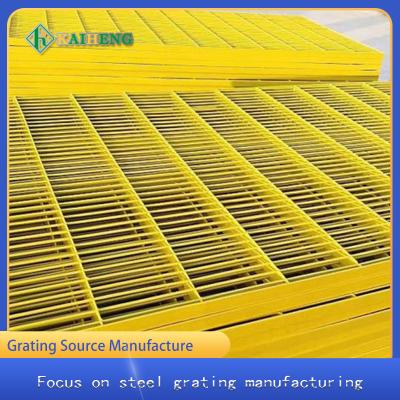 China Plastic Dipping Carbon Steel Galvanised Walkway Mesh Metal Grid for sale