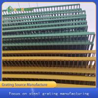China Cage Bottom Metal Grid Floor Steel Mesh Grating Plastic Impregnated for sale