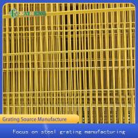 China Cage Bottom Metal Grid Floor Steel Mesh Grating Plastic Impregnated for sale