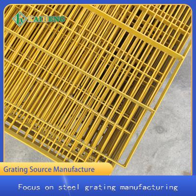 China 38w4 Ground Welded Grating Grid Plate for Turkey Cage Construction Plastic Dipped for sale