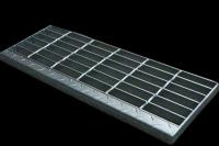 China T3 Steel Grate Stair Treads Hot Dip Galvanized Grating Steps for sale