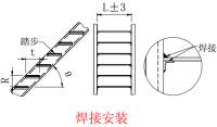 China Galvanized Steel Grating Treads 60mm Pitch Bearing Bars for sale