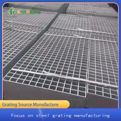 China Hot Dip Galvanized Heavy Flat Bar Grating Plate 75mm x 6mm Load Type Catwalk for sale