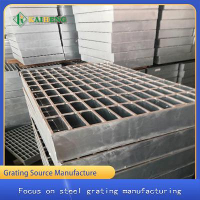 China G1508/40/100FG Heavy Duty Steel Grating Hot Dip Galvanized 150mm x 8mm Industrial Catwalk for sale