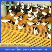 China FRP Pultruded Grating 1x3 for Pigeon Cage Feces Leakage Corrosion Resistant 19x19mm Grid for sale
