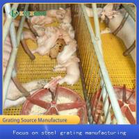 China FRP Molded Grating 38x38mm Grid Hole Floor for Poultry Breeding Cage Corrosion Resistant for sale