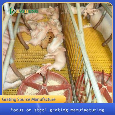 China FRP Molded Grating 38x38mm Grid Hole Floor for Poultry Breeding Cage Corrosion Resistant for sale