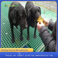 China FRP Molded Grating 38x38mm Grid Hole Floor for Poultry Breeding Cage Corrosion Resistant for sale