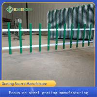 China Zinc Alloy U Shaped Lawn Garden Edging Fence Impact Resistant Customizable ISO9001 for sale