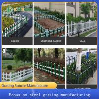 China Zinc Alloy U Shaped Lawn Garden Edging Fence Impact Resistant Customizable ISO9001 for sale