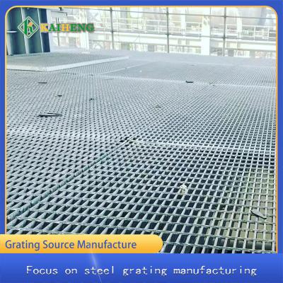 China Hot Dip Galvanized Steel Grating for Polysilicon Steel Structure Plant Q235 for sale