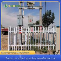 China FRP Insulated Welded Mesh Guardrail 2m Length 1.5m Height for Power Transformer Enclosure for sale