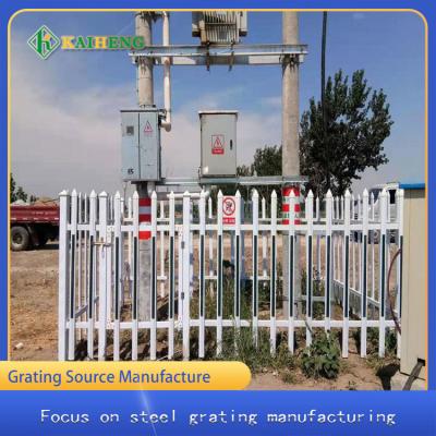 China FRP Insulated Welded Mesh Guardrail 2m Length 1.5m Height for Power Transformer Enclosure for sale