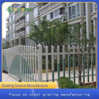 China PVC Lawn Welded Mesh Fencing 300-600mm Height Green Belt Border Fence Guardrail for sale