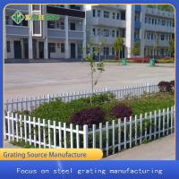 China PVC Lawn Welded Mesh Fencing 300-600mm Height Green Belt Border Fence Guardrail for sale