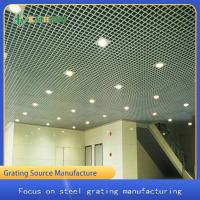 China Hot Dip Galvanized Ceiling tile Steel Metal Grating Grille for sale