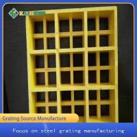 China FRP Grating Plate for Tree Pool Grate 30-Year Service Life Custom Size for sale