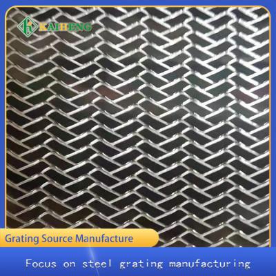 China Corrosion Resistant Rhombic Decorative Wire Mesh Panels 0.3-2.5mm Custom Sizes for sale
