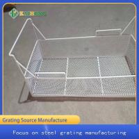 China Plastic Impregnation Freezer Wire Baskets Square 2.5mm Aluminum for Upright Freezer for sale