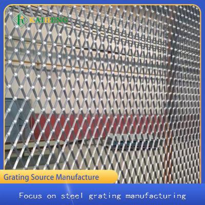 China 304 Stainless Steel Rhombic Aluminum Ceiling Mesh Decorative Curtain Wall 2mm for sale