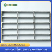 China Q235 High Bearing metal Galvanized Steel Grid Panels Grating Customized for sale