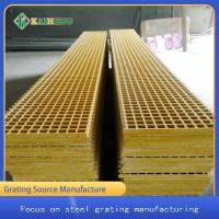 China FRP Plastic Walkway Grating Panels 38mm Height for Light Ceiling Corrosion Resistant for sale