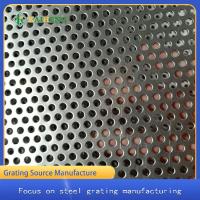China Decorative Punching Round Aluminum Plate Silencing Mesh for sale