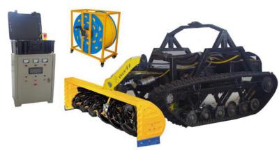 China Underwater Dredging ROV, 50M Diving Depth For Underwater Pipe Project for sale