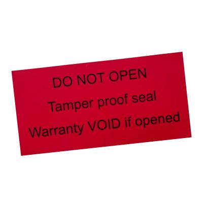 China Self Adhesive Anti Counterfeit Sticker Glossy Lamination for sale