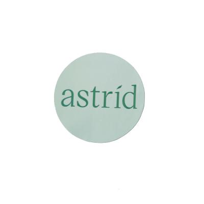 China Custom Text Image Adhesive Printing Round Label Stickers Waterproof Vinyl Sticker Roll for sale
