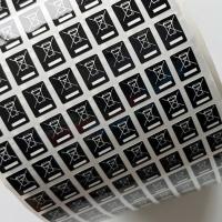 China Custom Waterproof Sticker Labels Coated Paper Tamper Seal 100 Rolls MOQ for sale