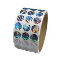China Custom 2D 3D Moving Grating Security Hologram Stickers 2x3cm Self Adhesive Anti Counterfeit Label for sale