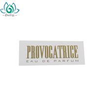 China Custom PET Hot Stamping Blank Thermal Labels for Cosmetic Jars ISO 9001 for sale
