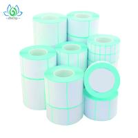 China Waterproof High Adhesive Blank Vinyl Record Label Stickers , Blank Roll Labels for sale