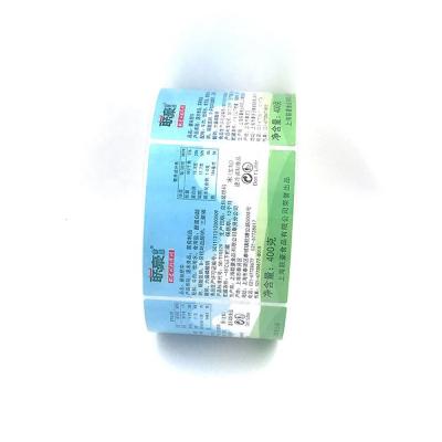 China Custom Paper PVC Food Packaging Stickers for Fresh Beef Meat Ground Beef Snack 2x2 inch for sale